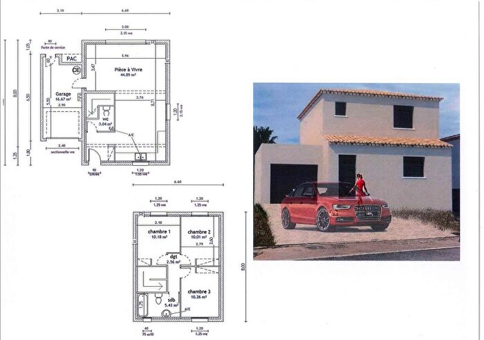 Maison à vendre - Frontignan, La Ville - 4 pièces
