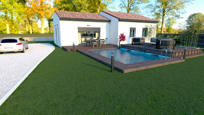 Maison 3 pièces à vendre - Bormes-les-Mimosas, Centre-ville, Le Pin