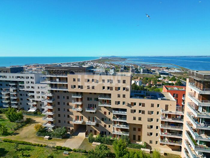 Appartement à vendre - Sète, Saint-Clair - 3 pièces - 2 chambres