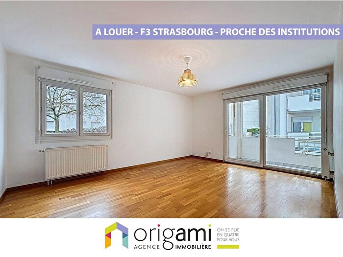 Appartement à louer - Orangerie Est, Strasbourg - 3 pièces - 2 chambres