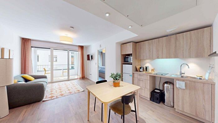 Appartement à louer - Voltaire-Grésillons, Asnières-sur-Seine - 2 pièces - 1 chambre