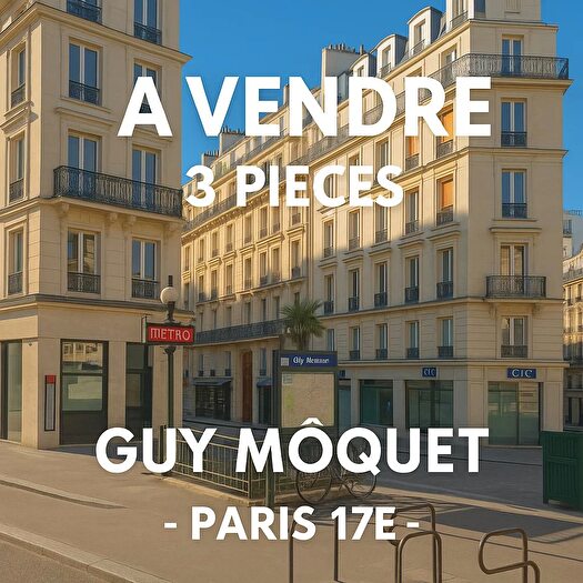 Appartement à vendre - Paris e , Grandes Carrières, Clichy - 3 pièces - 2 chambres