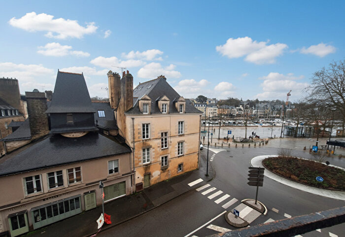Appartement à louer - Vannes, Centre-ville, Le Port - 2 pièces - 1 chambre