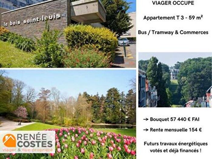 Orvault, Praudière, Berthelotière, Mulonnière - Appartement 3 pièces à vendre