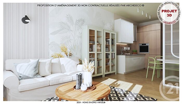 Appartement à vendre - Granville, Centre-ville - 2 pièces - 1 chambre