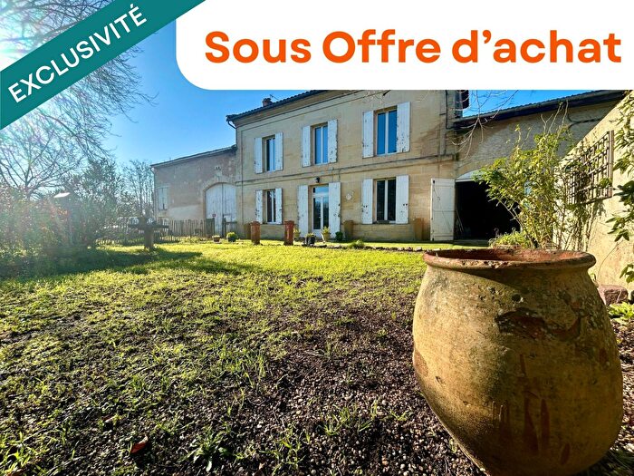 Maison à vendre - Lamothe-Montravel - 5 pièces - 4 chambres