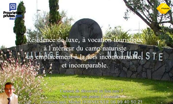 Appartement à vendre - Agde, Le Cap dAgde - 1 pièce - 1 chambre