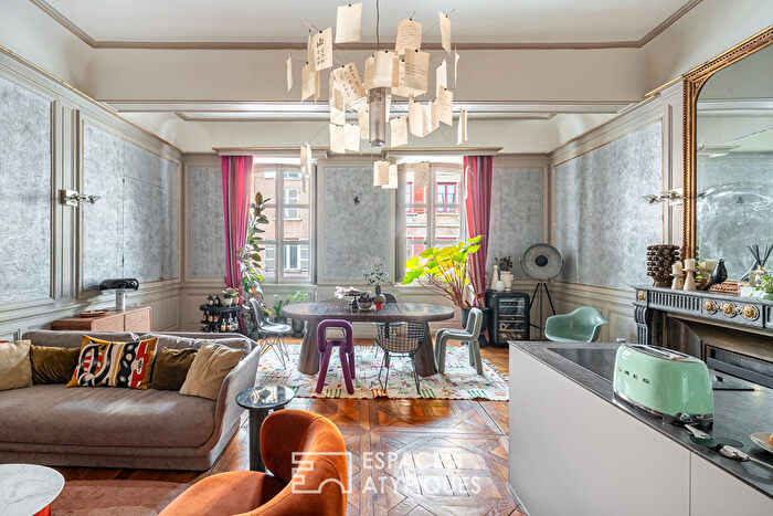 Appartement à louer - Villefranche-sur-Saône, Centre-ville - 4 pièces - 2 chambres