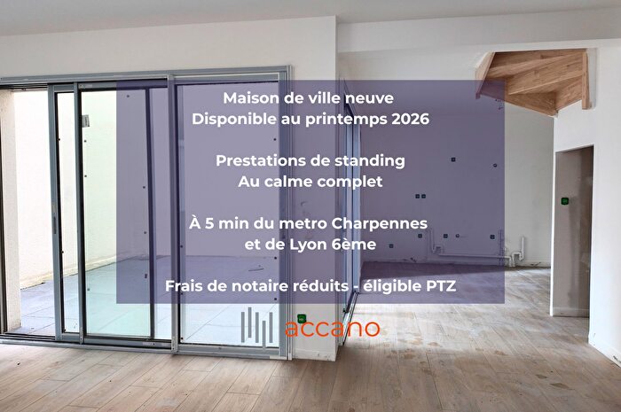 Maison à vendre - Villeurbanne, République, Tolstoi - 4 pièces - 3 chambres