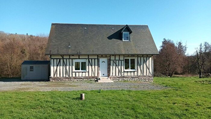 Maison à louer - Hermival-les-Vaux - 3 pièces - 2 chambres