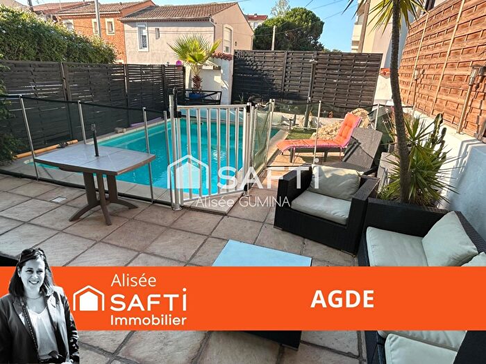 Maison à vendre - Agde, La Ville - 6 pièces - 4 chambres