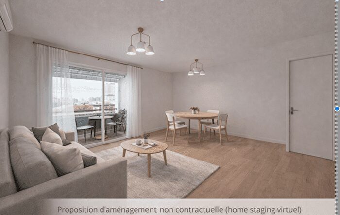 Appartement à vendre - Lyon e  - 3 pièces - 2 chambres