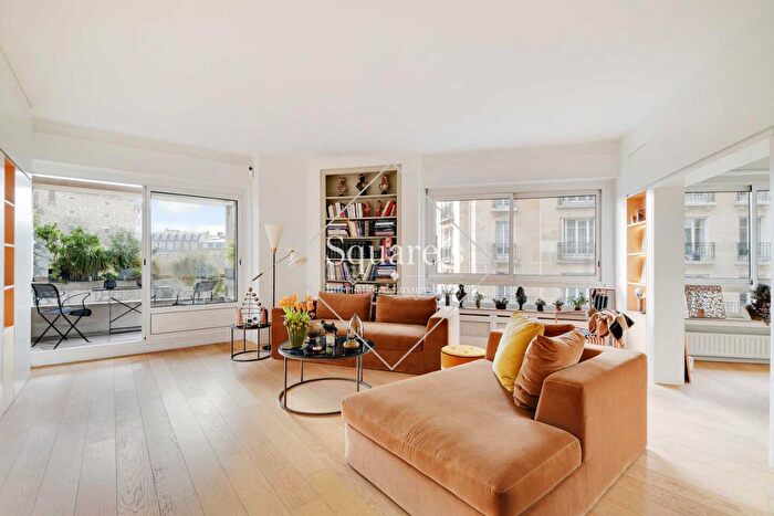 Appartement à vendre - Paris e , Auteuil-Nord, Jasmin, Mirabeau - 3 pièces - 1 chambre