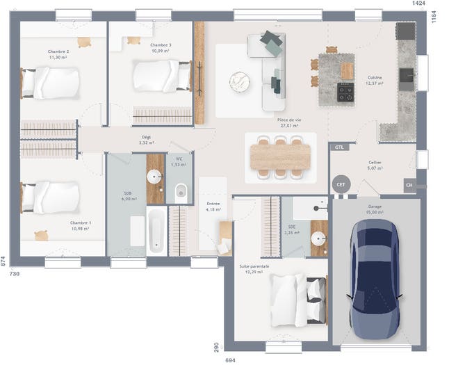 Maisons à vendre et appartements à louer - 2