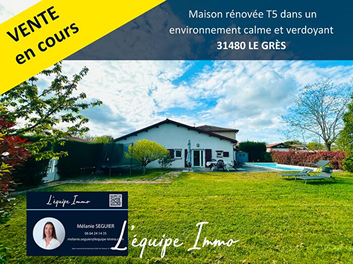 Maison à vendre - Le Grès - 5 pièces - 4 chambres