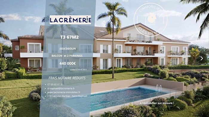 Appartement 3 pièces à vendre - Cogolin, Rialet, Colombier