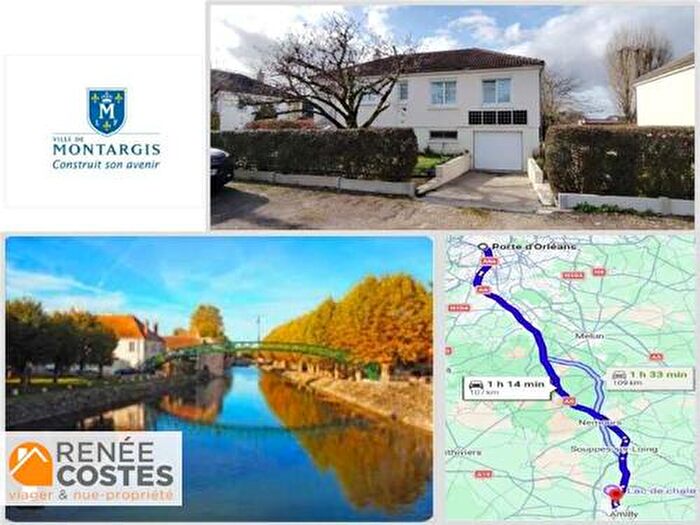 Maison à vendre - Montargis, Centre-ville - 5 pièces - 3 chambres
