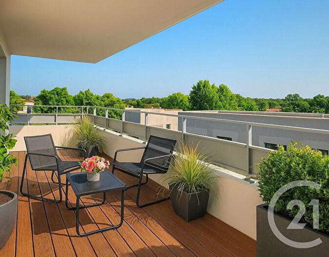 Appartement à vendre - Mérignac, Les Eyquems - 3 pièces - 2 chambres