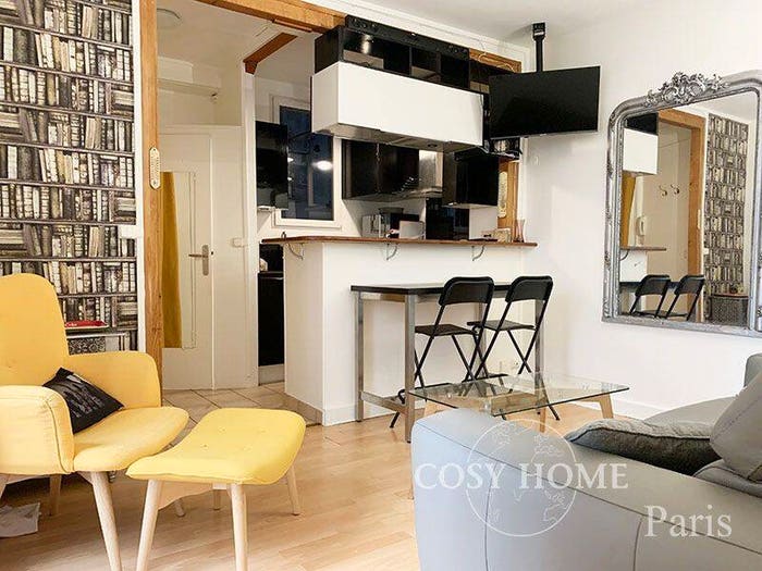Appartement 2 pièces à louer à Montmartre, Paris 18ème arrondissement