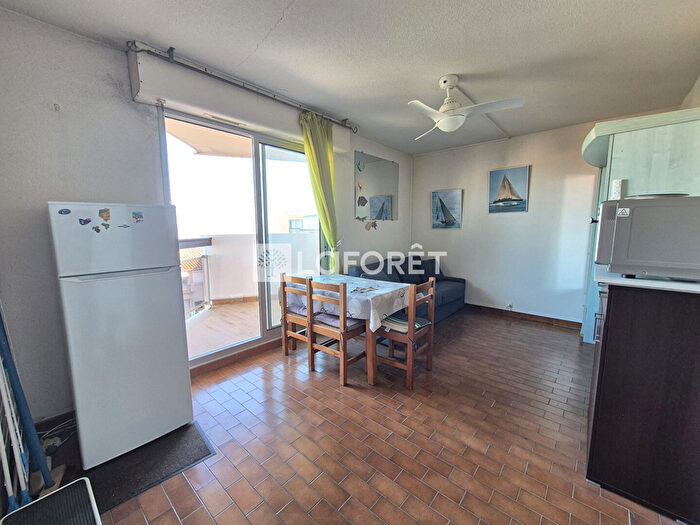 Appartement à vendre - Canet-en-Roussillon, Le Port nautique, Europa - 1 pièce - 1 chambre