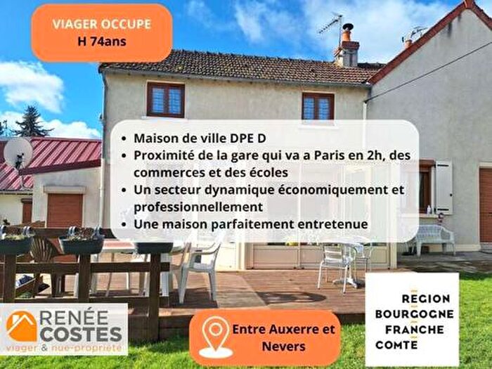 Maison à vendre - Cosne-Cours-sur-Loire - 4 pièces - 2 chambres