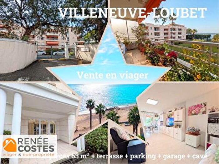 Appartement à vendre - Villeneuve-Loubet, Les Hauts de Vaugrenier, Les Maurettes, Vaugrenier - 3 pièces - 2 chambres