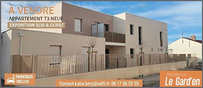 Appartement à vendre - Challans, Centre-ville - 3 pièces - 2 chambres