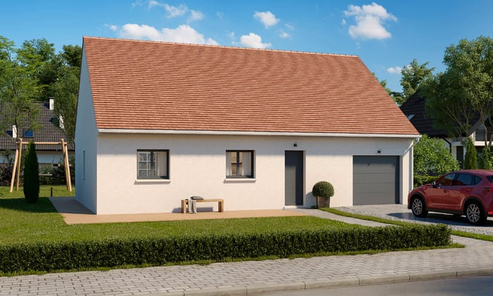 Maison 4 pièces à Villers-en-Ouche, à vendre