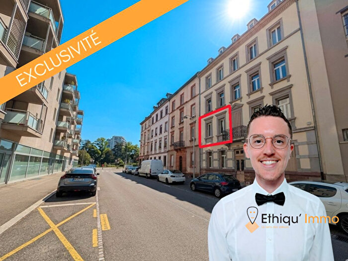 Appartement à vendre - Strasbourg, Tribunal, Les Halles, Poincaré - 3 pièces - 2 chambres