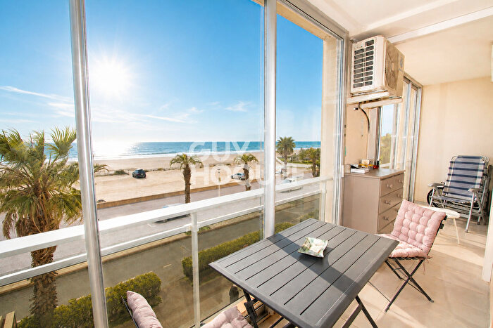 Canet-en-Roussillon, Plage Sud : Appartement 3 pièces à vendre