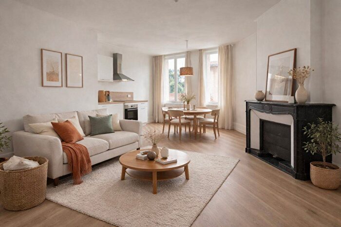 Appartement à louer - Gloriette-Meannes-Rural, Romans-sur-Isère - 3 pièces - 2 chambres