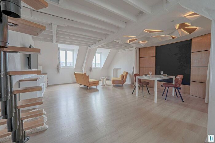 Appartement à louer - Vieux Marché-Cathédrale, Rouen - 2 pièces - 1 chambre