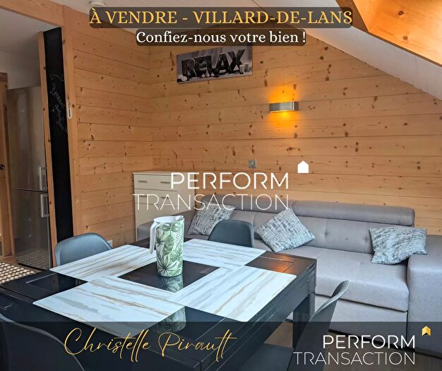Appartement à vendre - Villard-de-Lans - 2 pièces - 1 chambre