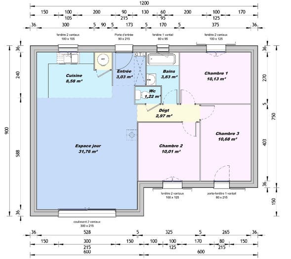 Maisons à vendre et appartements à louer - 3