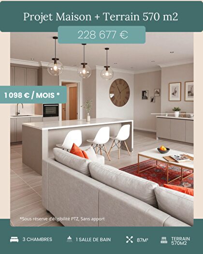 Maison 4 pièces à vendre - Riom, Les Charmettes, Le Champ d'Ojardias, Layat