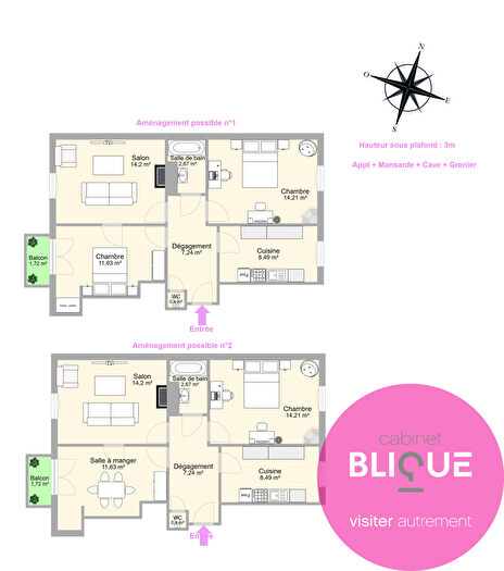 Maisons à vendre et appartements à louer - 3