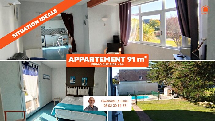 Appartement à vendre - Piriac-sur-Mer - 4 pièces - 2 chambres