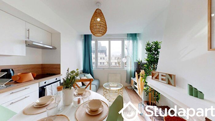 Appartement à louer - Centre Ville-Rive Gauche, Rouen - 1 pièce - 1 chambre