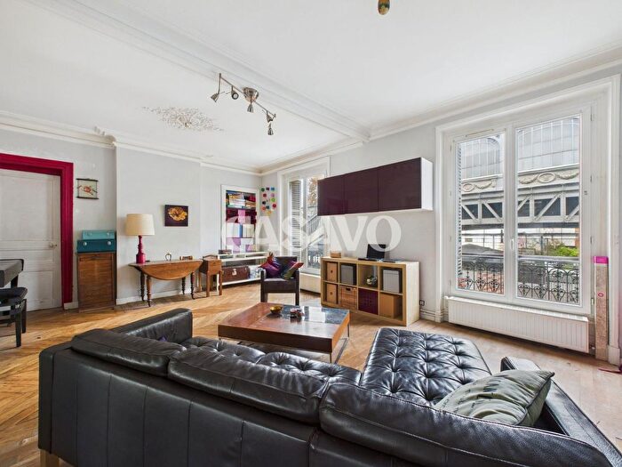 Appartement à vendre - Paris e , Louis Blanc, Aqueduc - 2 pièces - 1 chambre