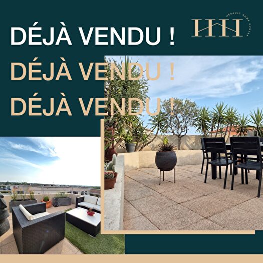 Appartement à vendre - Agde, La Ville - 5 pièces - 3 chambres