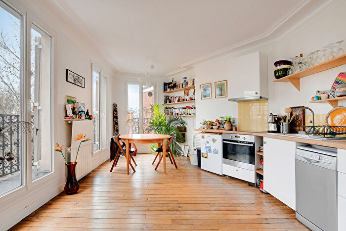 Appartement à vendre - Paris e , Simplon, Poissonniers - 3 pièces - 1 chambre