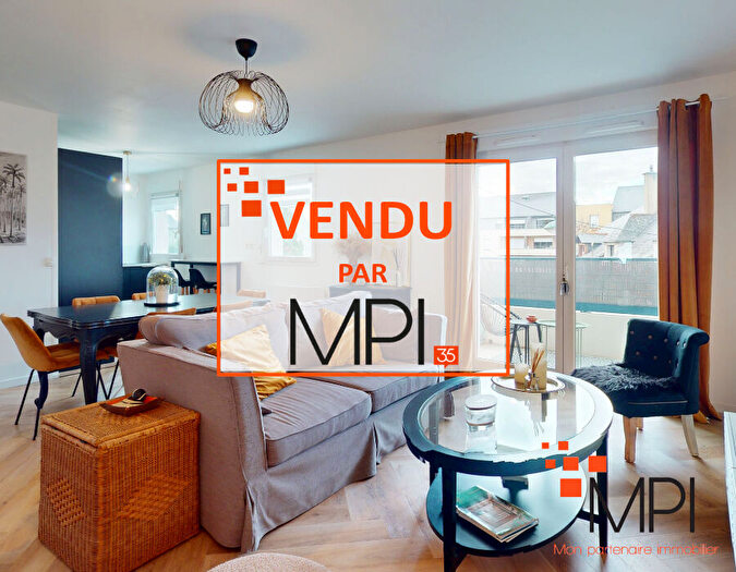 Appartement à vendre - Mordelles - 3 pièces - 2 chambres