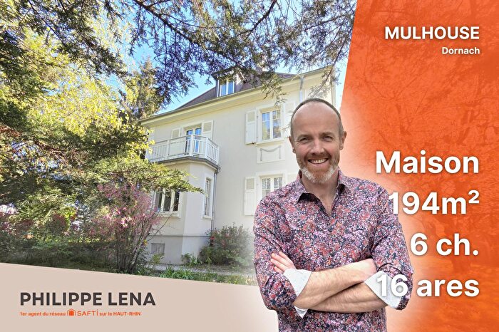 Maison à vendre - Mulhouse, Haut-Poirier - 8 pièces - 6 chambres