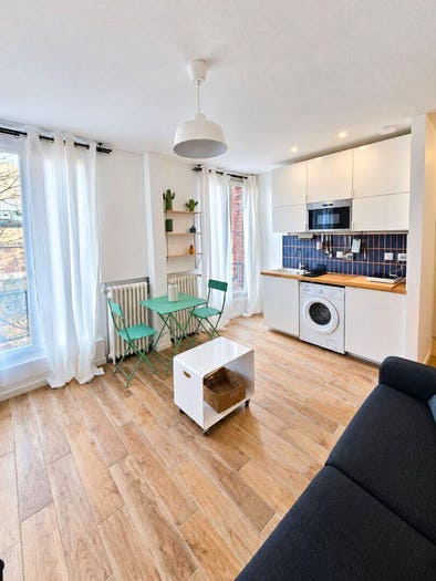 Appartement 1 pièce à Hauts d'Asnières-Métro, Asnières-sur-Seine, à louer
