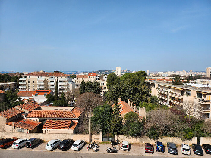 Appartement à vendre - Marseille e , Mazargues - 2 pièces - 1 chambre