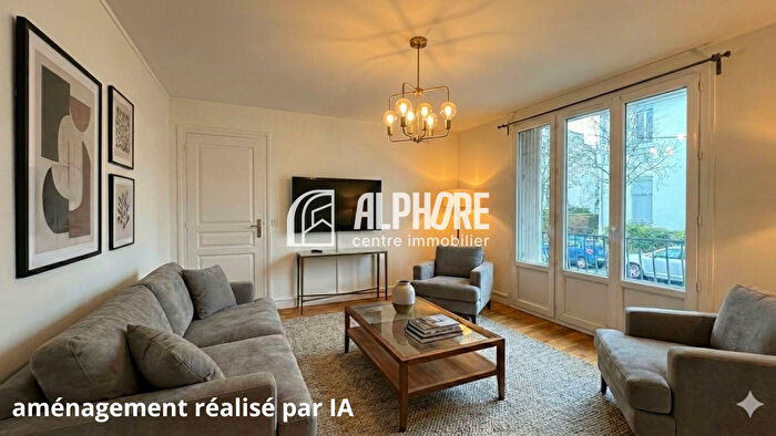 Appartement à vendre - Nantes, Sainte-Thérèse, Rond-Point de Vannes - 2 pièces - 1 chambre