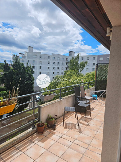 Appartement à vendre - Strasbourg, Poteries, Clos des Ecrivains - 2 pièces - 1 chambre