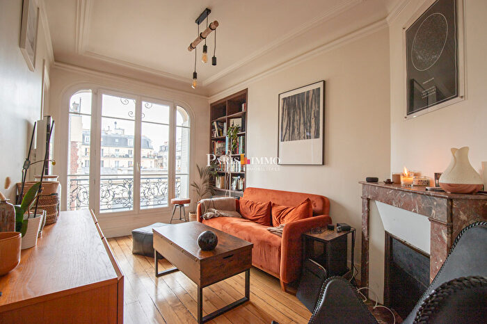 Appartement à vendre - Paris e , Jules Joffrin - 2 pièces - 1 chambre