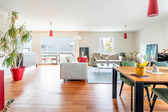 Appartement à vendre - Nantes, Saint-Donatien, Tortière - 4 pièces - 2 chambres