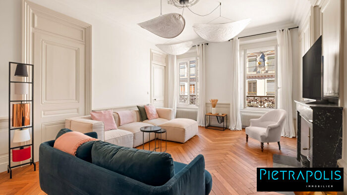 Appartement 3 pièces à Lyon 6ème, Les Brotteaux, à vendre